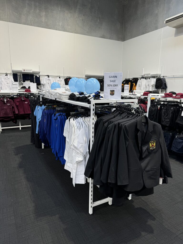 Second Hand Uniform Shop hours - Garin College